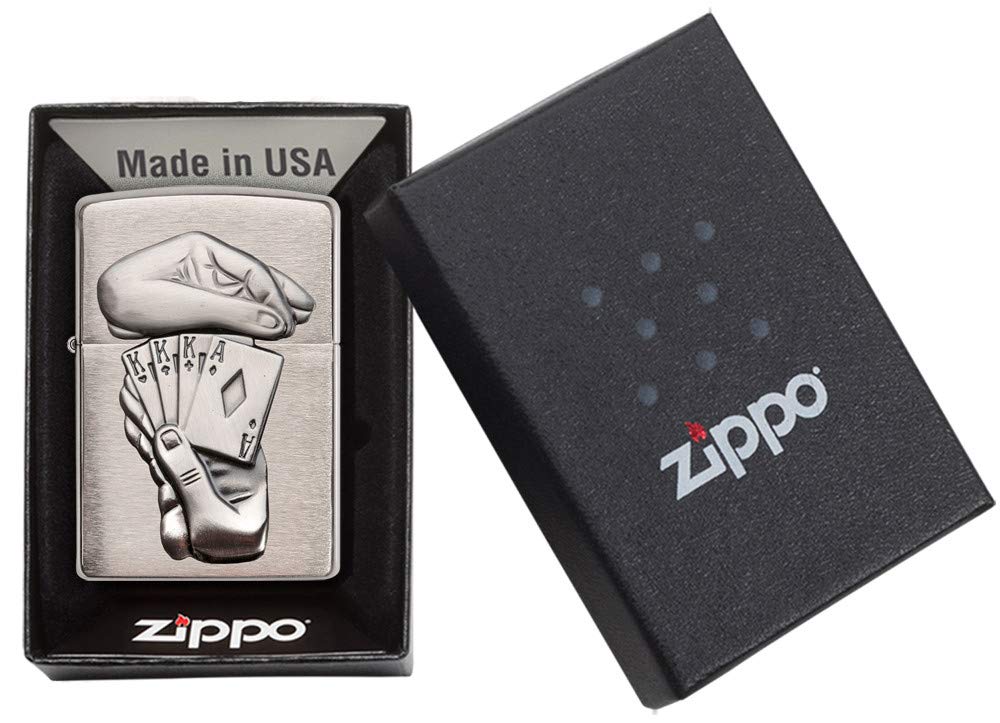 Zippo Full House Emblem 293964 - Free Shipping - Real Guts Outdoor