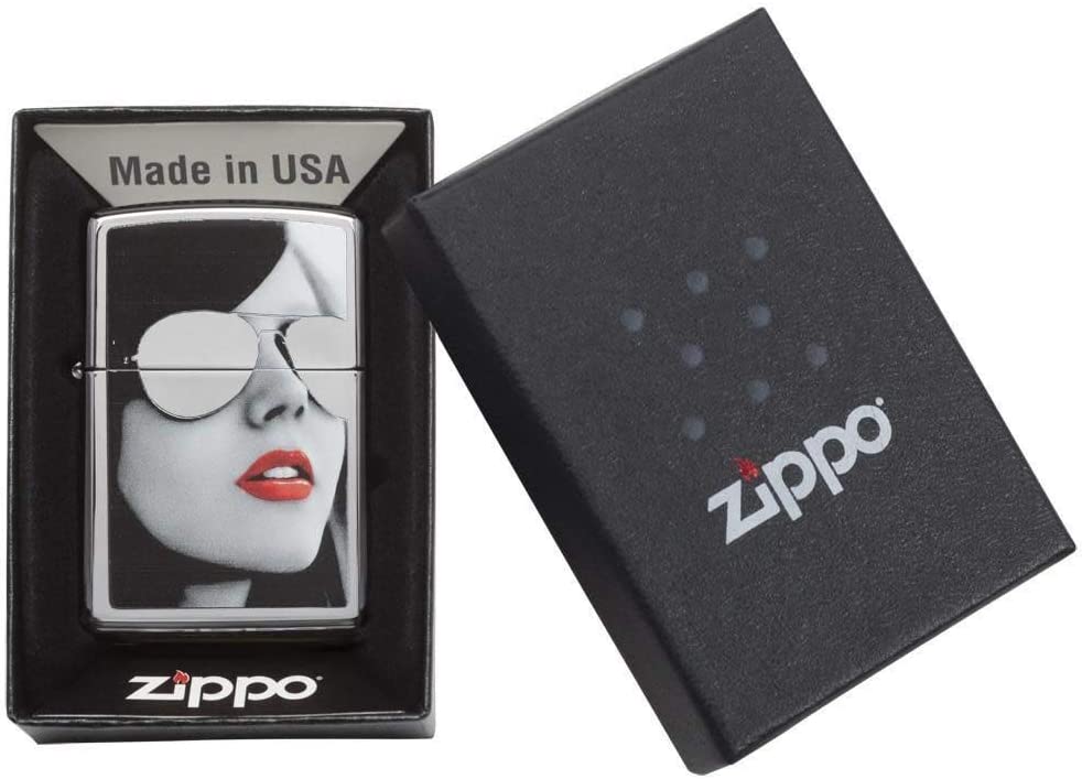 Zippo Sexy Girl in Sunglasses 28274 - Free Shipping - Real Guts Outdoor