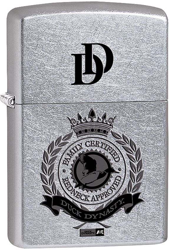 Zippo Duck Dynasty Crest Street Chrome 28884 – Real Guts Outdoor