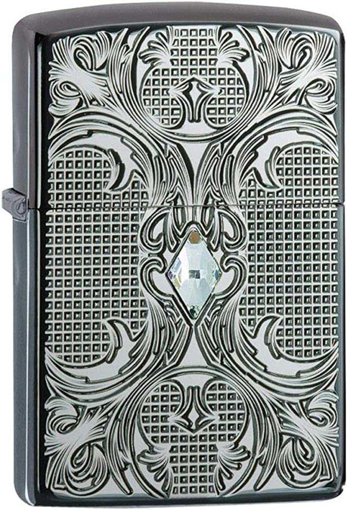 Zippo Crystal Lattice Black Ice Armor 28956 – Real Guts Outdoor