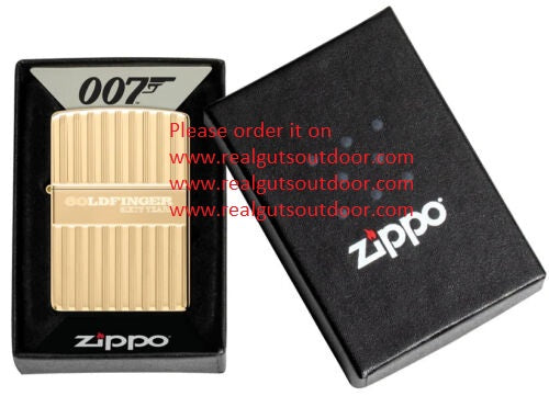 Zippo James Bond 007 Goldfinger 50 Years Limited Edition Armor 46467 ...