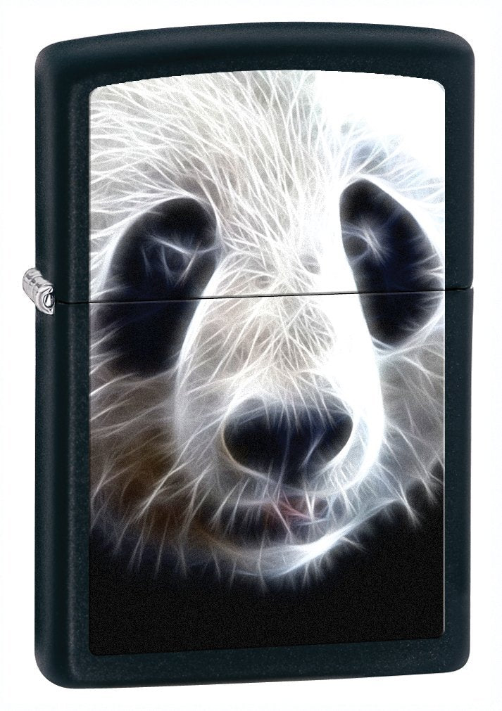 Zippo Black Matte Panda Lighter 28358 – Real Guts Outdoor